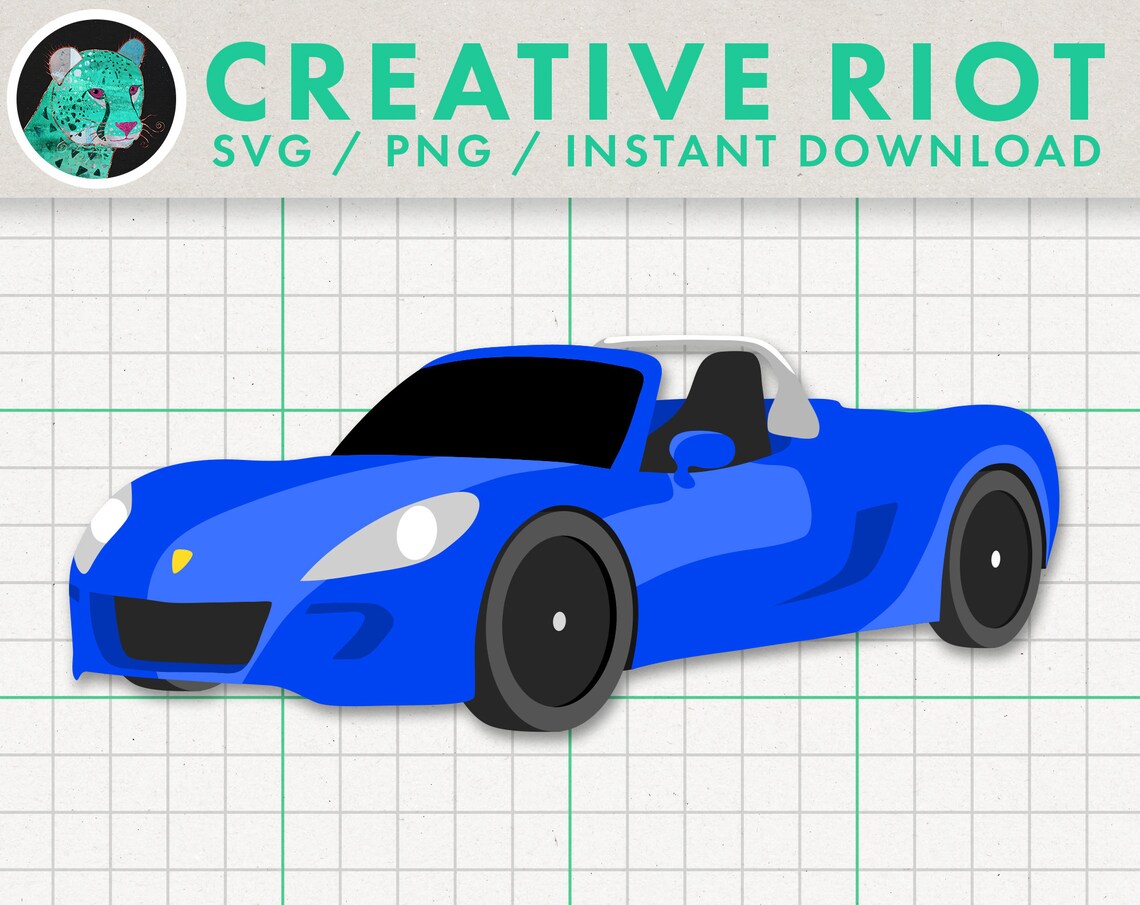 SPORTS CAR SVG Commercial Use Svg Instant Download Svg for - Etsy