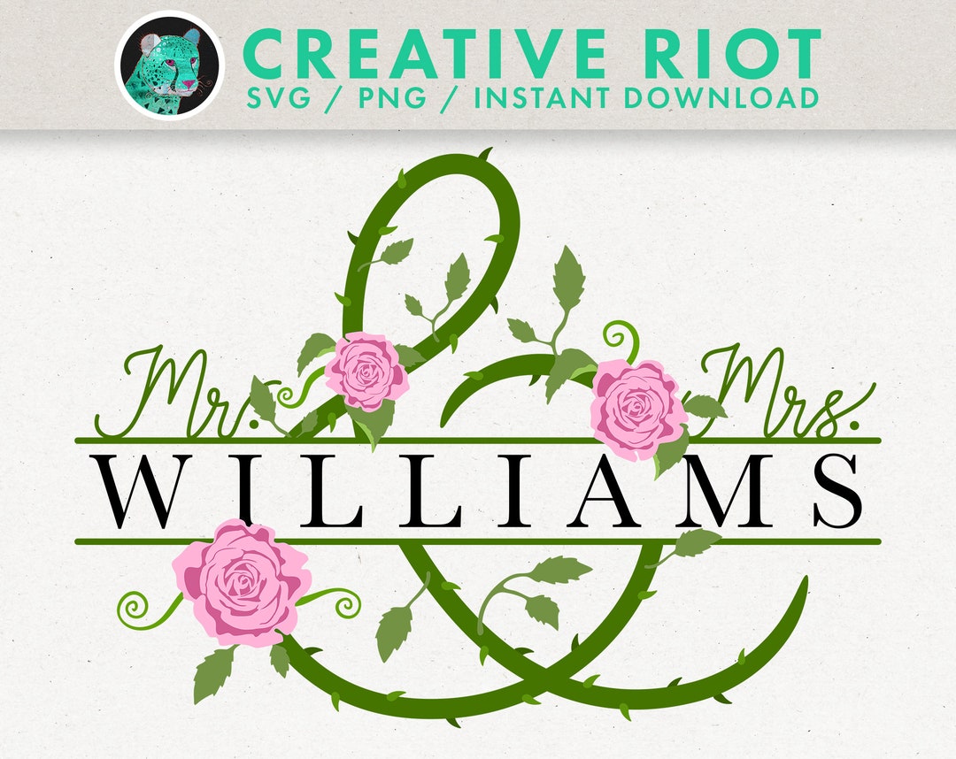 MR AND MRS Svg Mr Mrs Svg, Bride Svg, Wedding Svg, Couple Svg, Married ...