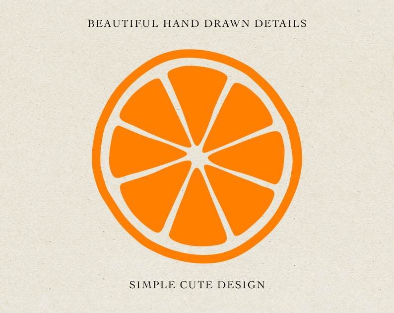 ORANGE SVG - Commercial Use Svg, Cricut Cut File, Instant Download ...