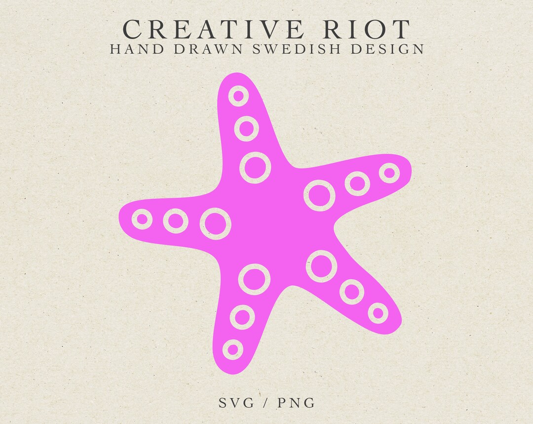 SEASTAR SVG Commercial Use Svg, Cricut Cut File, Nursery Vinyl, Instant ...
