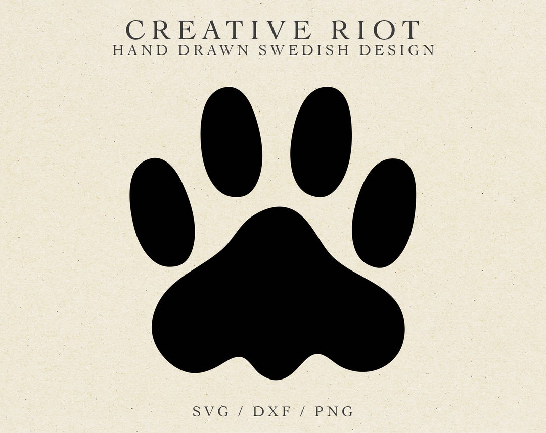 CAT PAW SVG - Cat Paw Tracks Svg, Cat Svg, Cat Mom Svg, Cricut Cut Cat ...