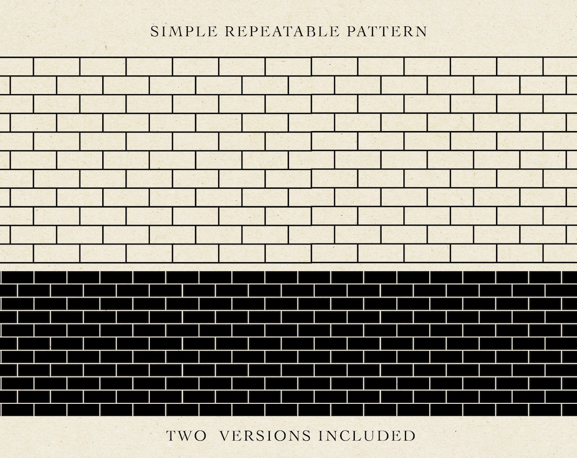 BRICK WALL SVG Bricks Pattern Svg Cricut Svg File | Etsy