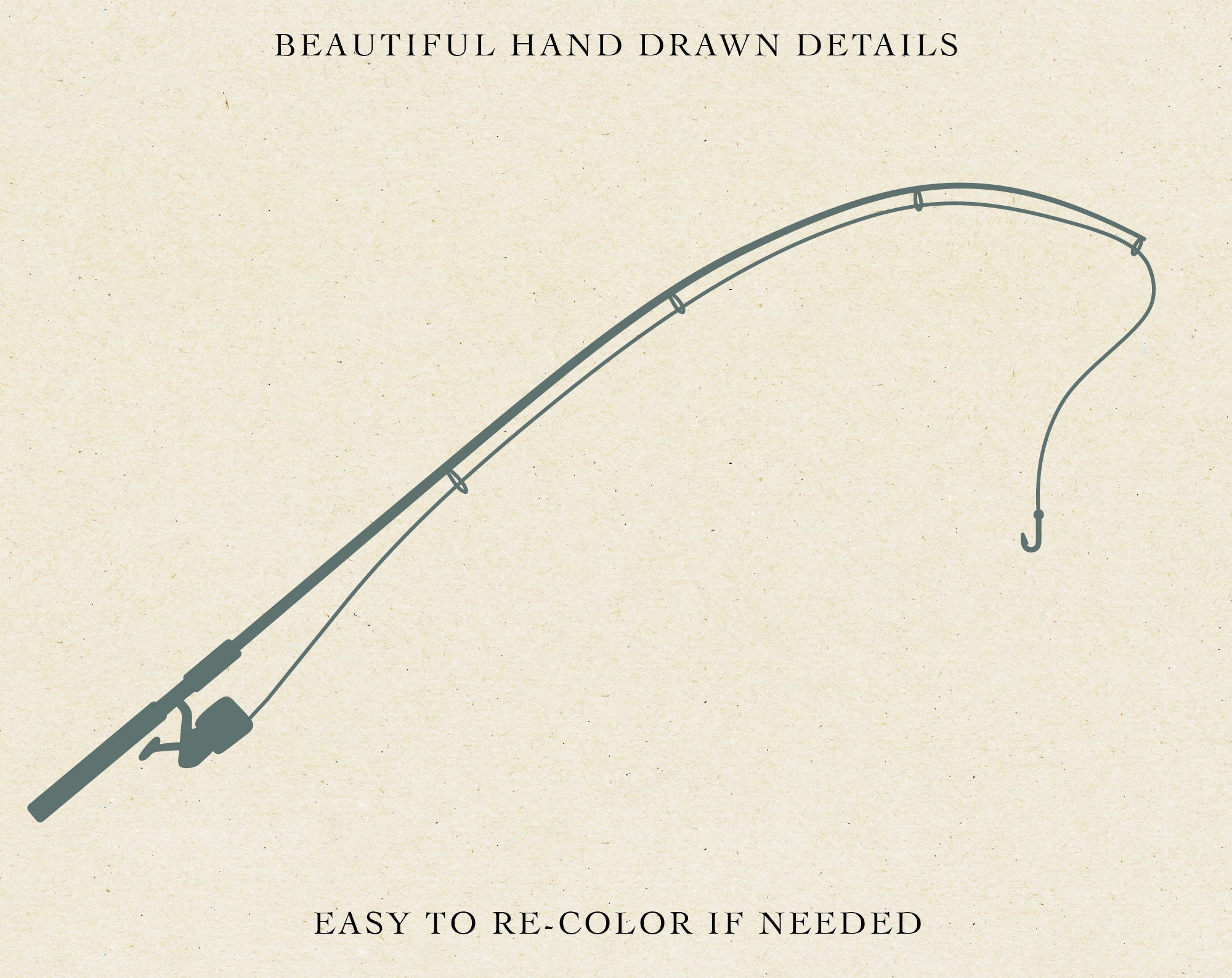 FISHING ROD SVG Commercial Use Svg Fishing Svg File Rod - Etsy Australia