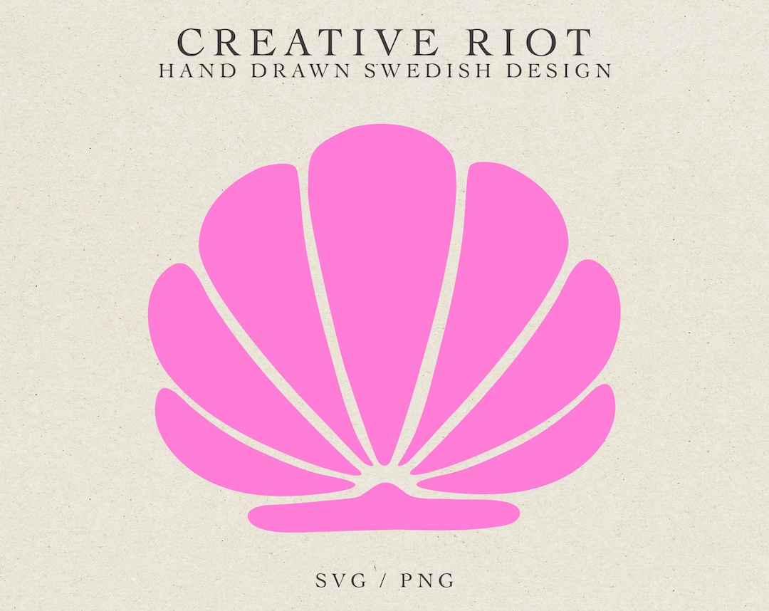 SEASHELL SVG - Commercial Use Svg, Cricut Cut File, Nursery Vinyl ...