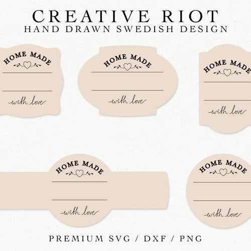 LABEL BUNDLE SVG Commercial Use Svg Mason Jar Svg Kitchen - Etsy