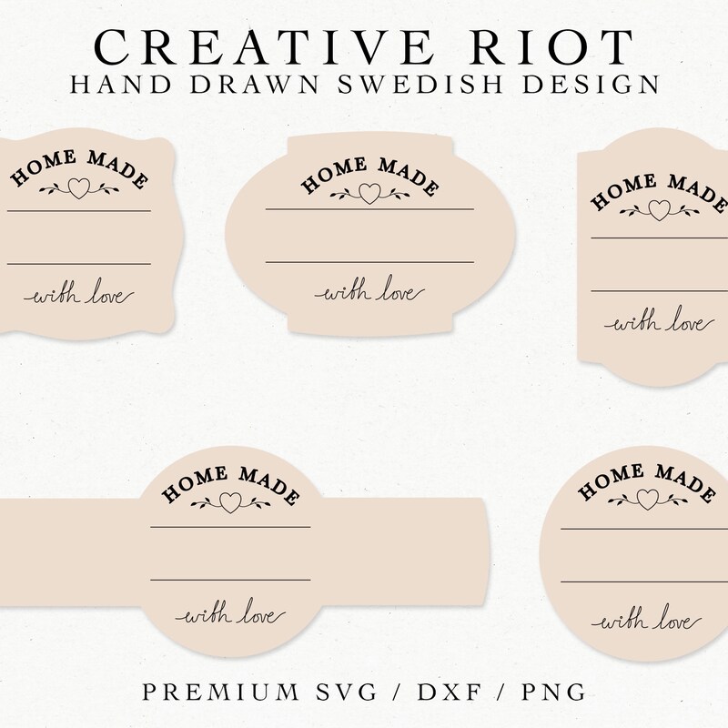 Mason Jar Labels - Etsy