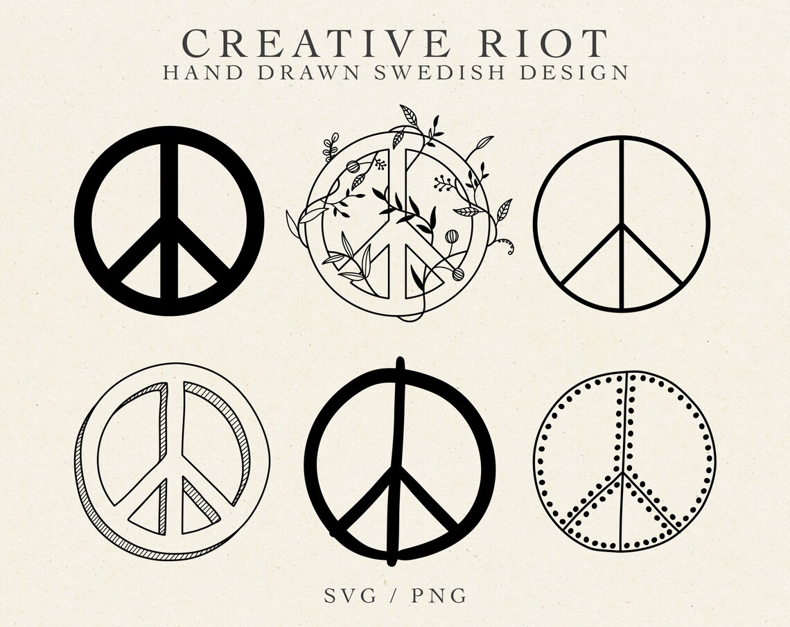 PEACE SIGN BUNDLE Peace Sign Svg Cricut Peace Sign Peace - Etsy