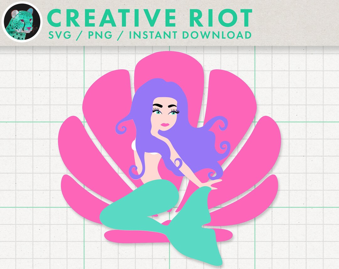 MERMAID SVG - Mermaid Clipart, Mermaid Vector, Cricut Mermaid Svg ...