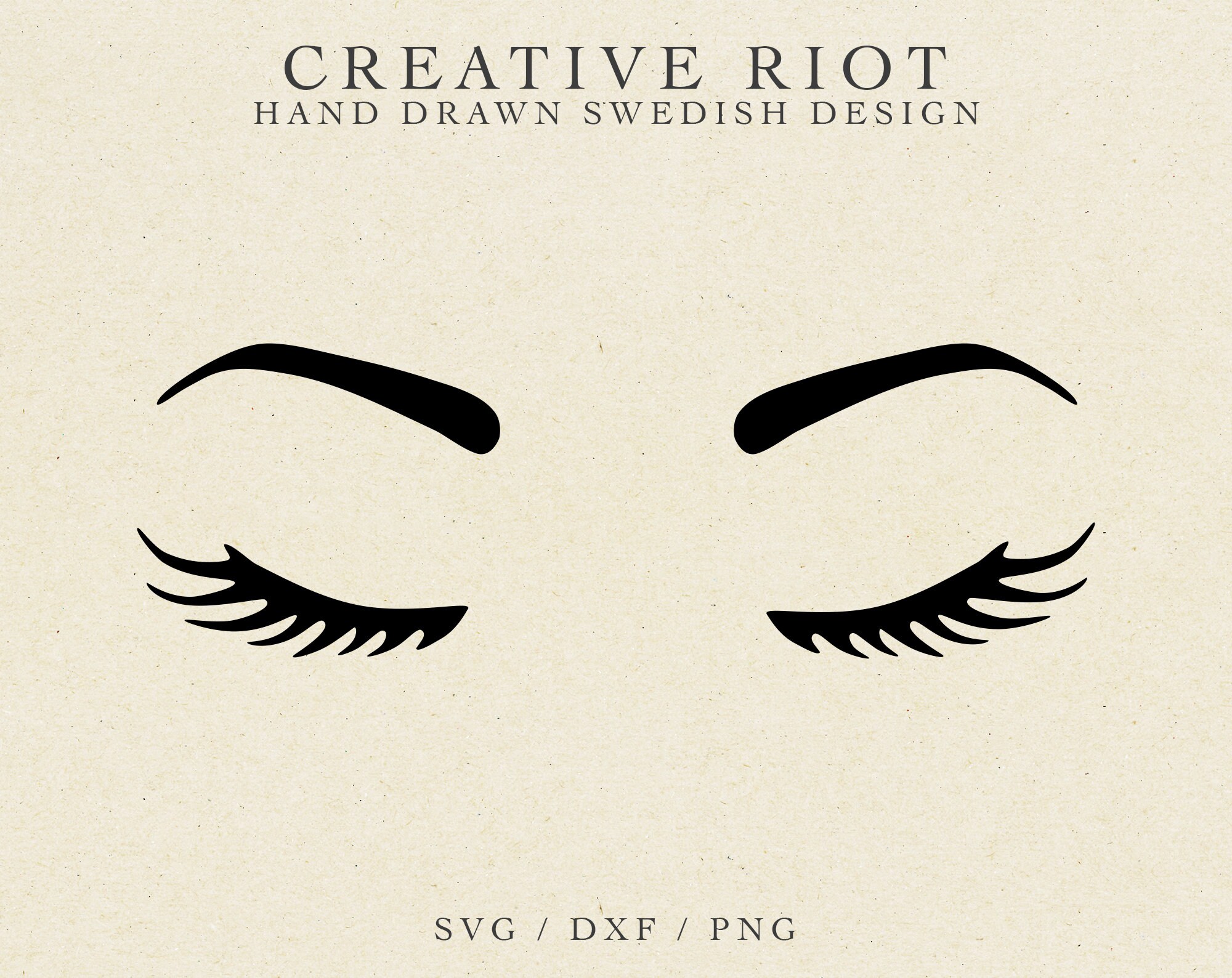 EYELASHES SVG Commercial Use Svg Eyes Closed Svg Fashion - Etsy Hong Kong