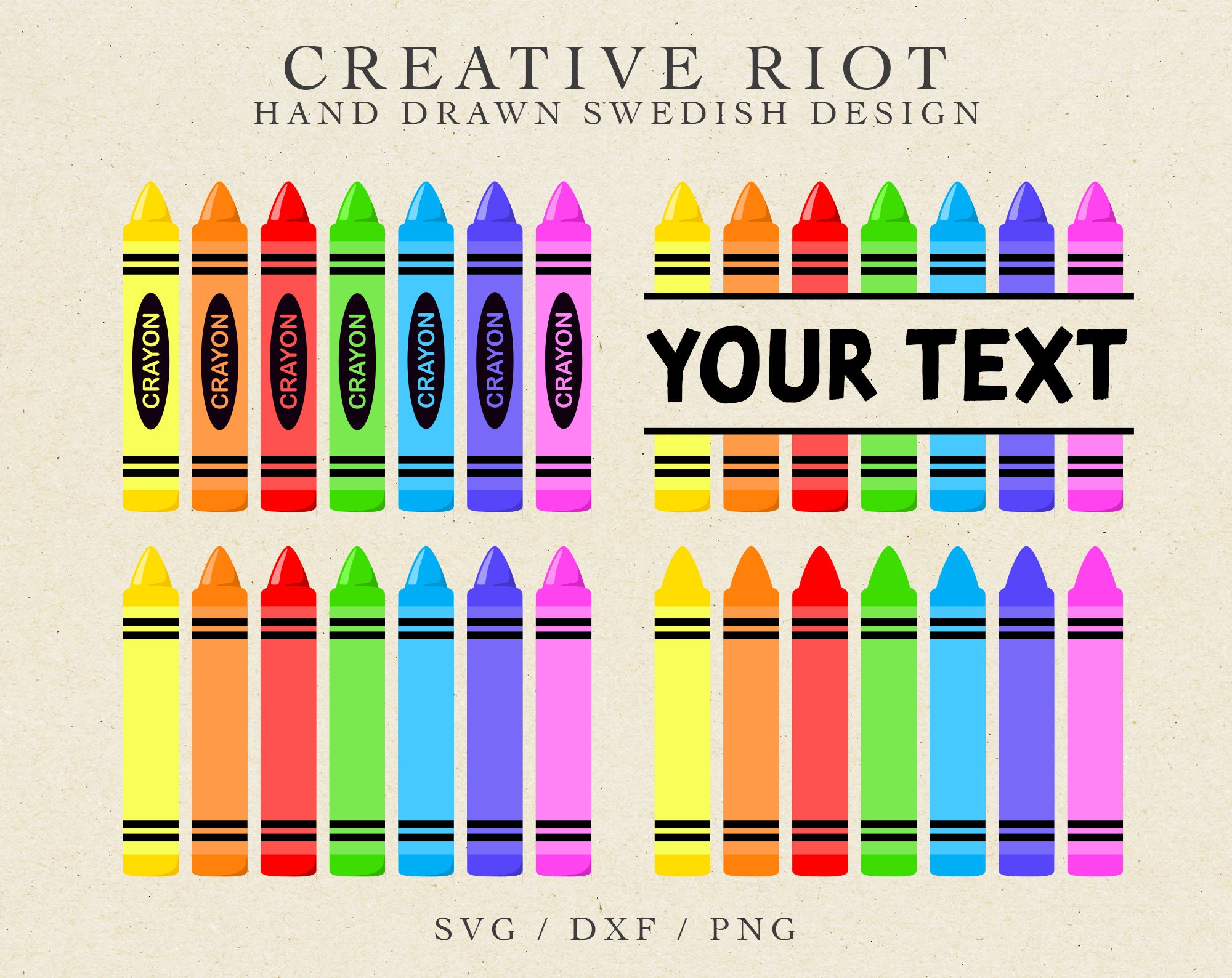 CRAYON SVG Teacher Crayon Svg Commercial Use Svg Back to | Etsy