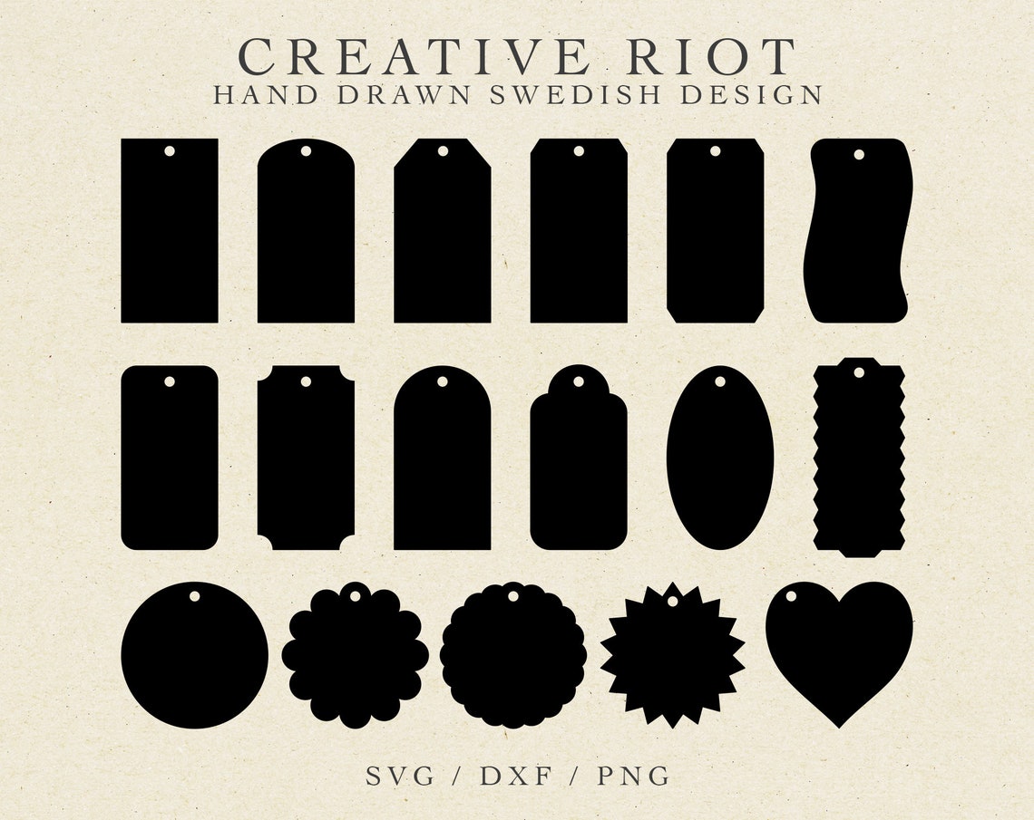 TAGS BUNDLE SVG Gift Tags Svg Tags Svg File Cricut Tag - Etsy