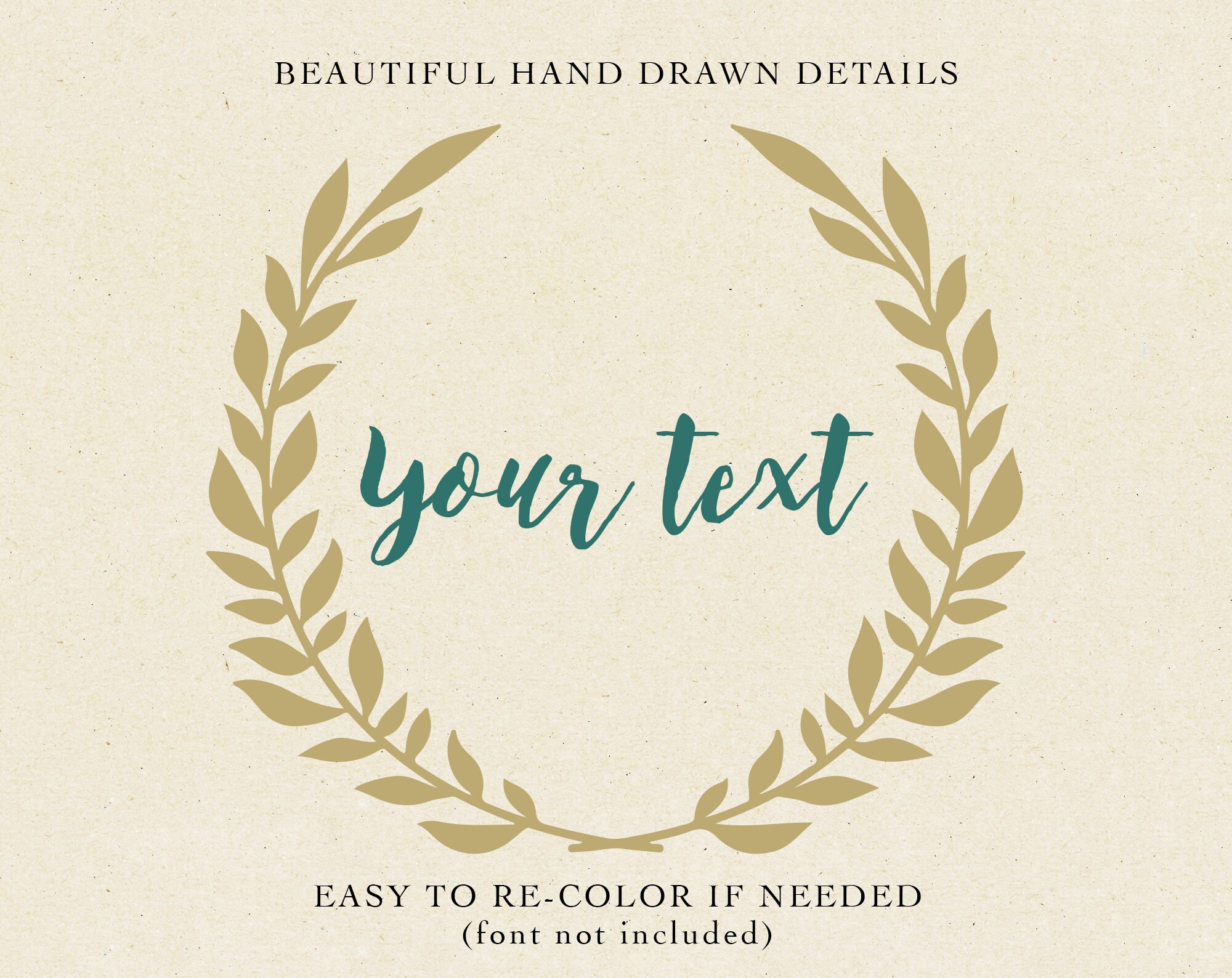 48 WREATH DESIGNS Commercial Use Svg Circle Monogram Svg | Etsy