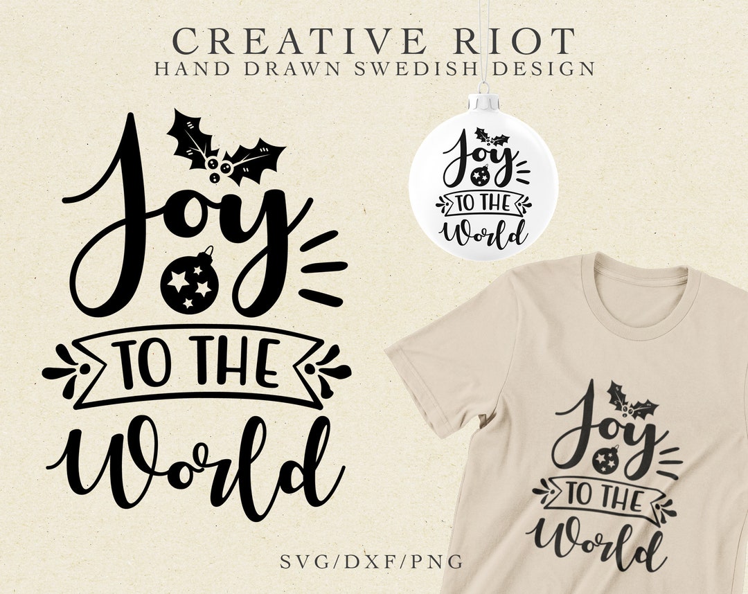 Joy to the World SVG - Merry Christmas Svg, Christmas Svg, Christmas ...