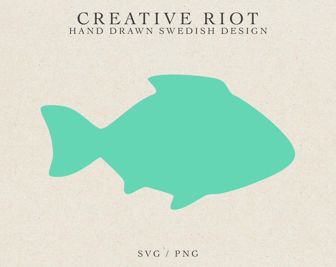 FISH SVG Commercial Use Svg, Cricut Cut File, Nursery Vinyl, Instant ...