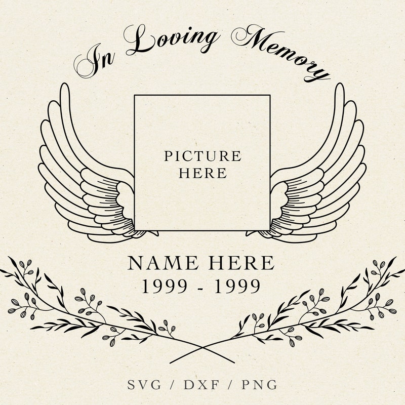 Funeral Svg Files - Etsy