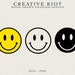 SMILEY SVG Commercial Use Svg, Smiley Face, Cricut Cut File, Happy Face ...