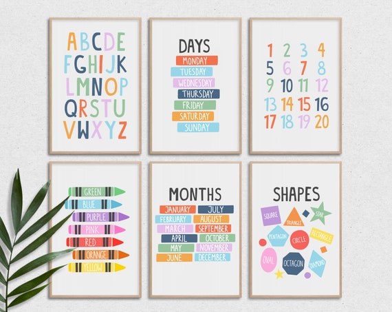 Free Printable Educational Posters For Kids