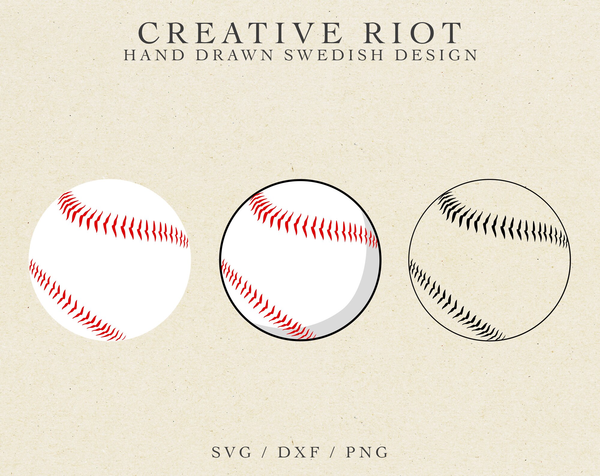 BASEBALL BALL SVG Commercial Use Svg Baseball Clipart | Etsy