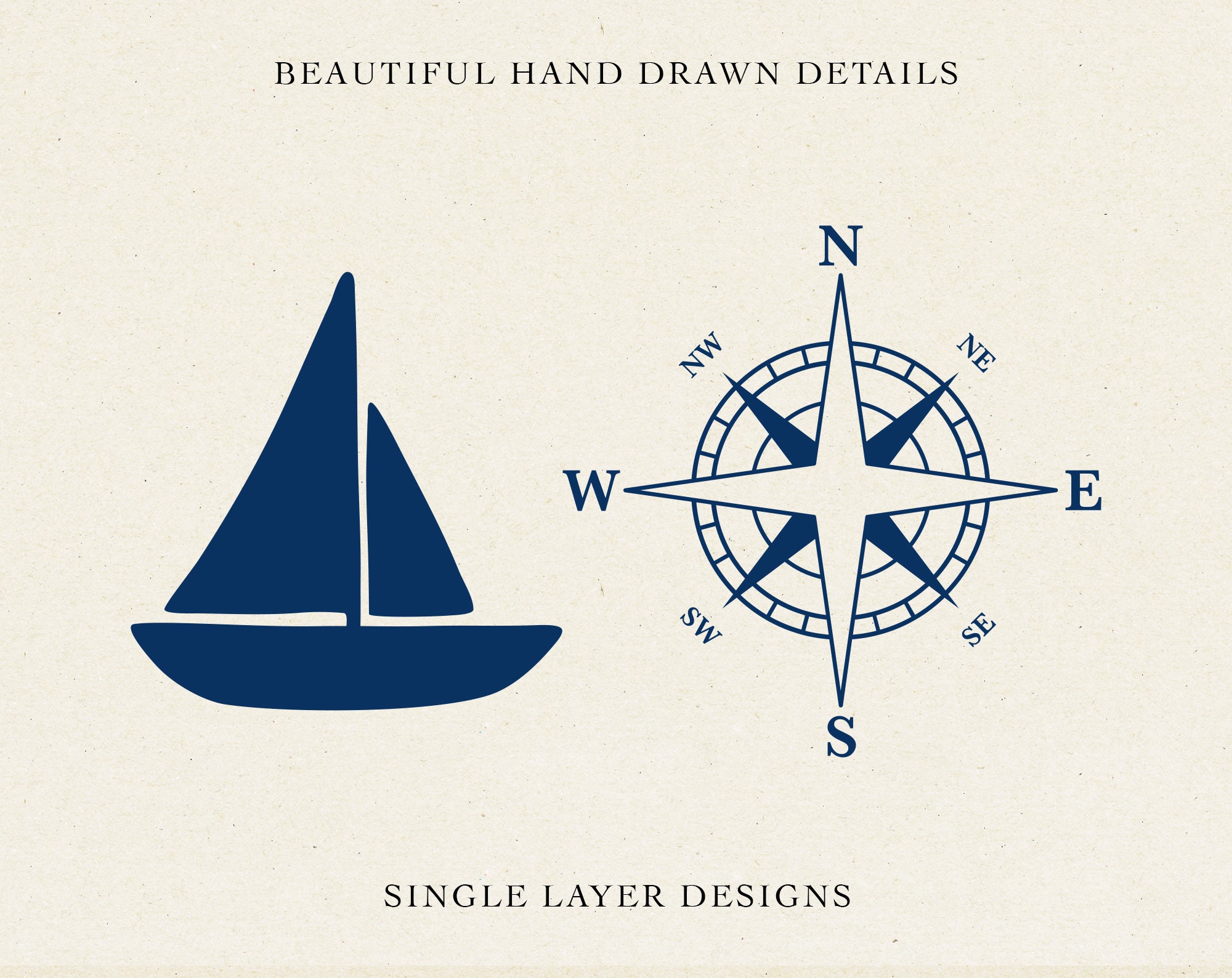 NAUTICAL BUNDLE SVG Nautical Svg Commercial Use Svg Fish - Etsy