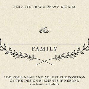 FAMILY FRAME 1 SVG - Farmhouse Svg, Last Name Sign, Commercial Use Svg ...