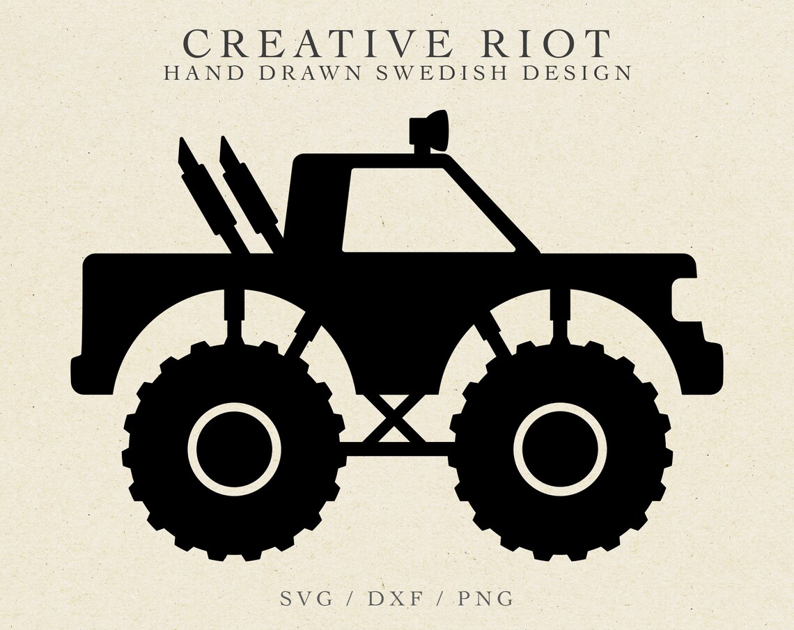 MONSTER TRUCK SVG Commercial Use Svg Monster Jam Svg Kids - Etsy