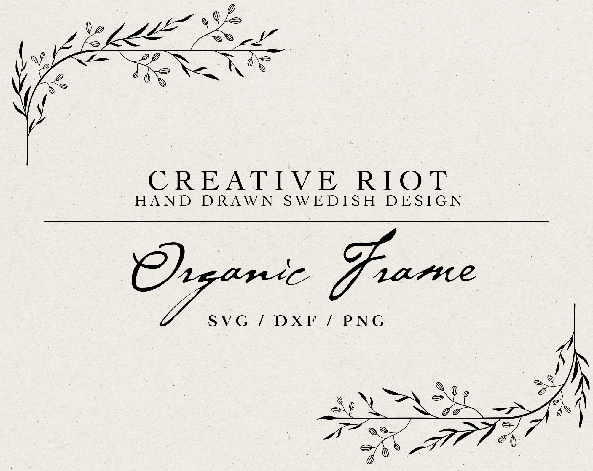 ORGANIC FRAME SVG Commercial Use Svg Frame Graphic Svg - Etsy Canada