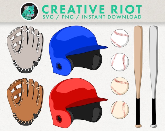 BASEBALL GEAR SVG Baseball Svg Commercial Use Svg Cricut - Etsy