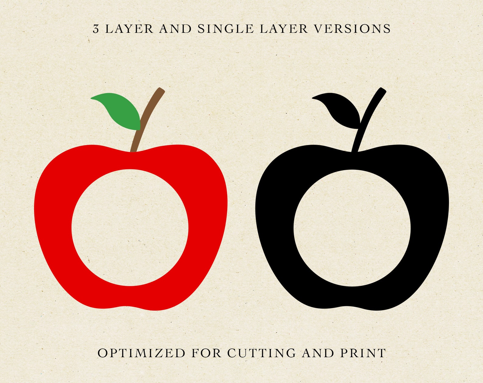 APPLE MONOGRAM SVG Commercial Use Svg Apple Svg Teacher - Etsy