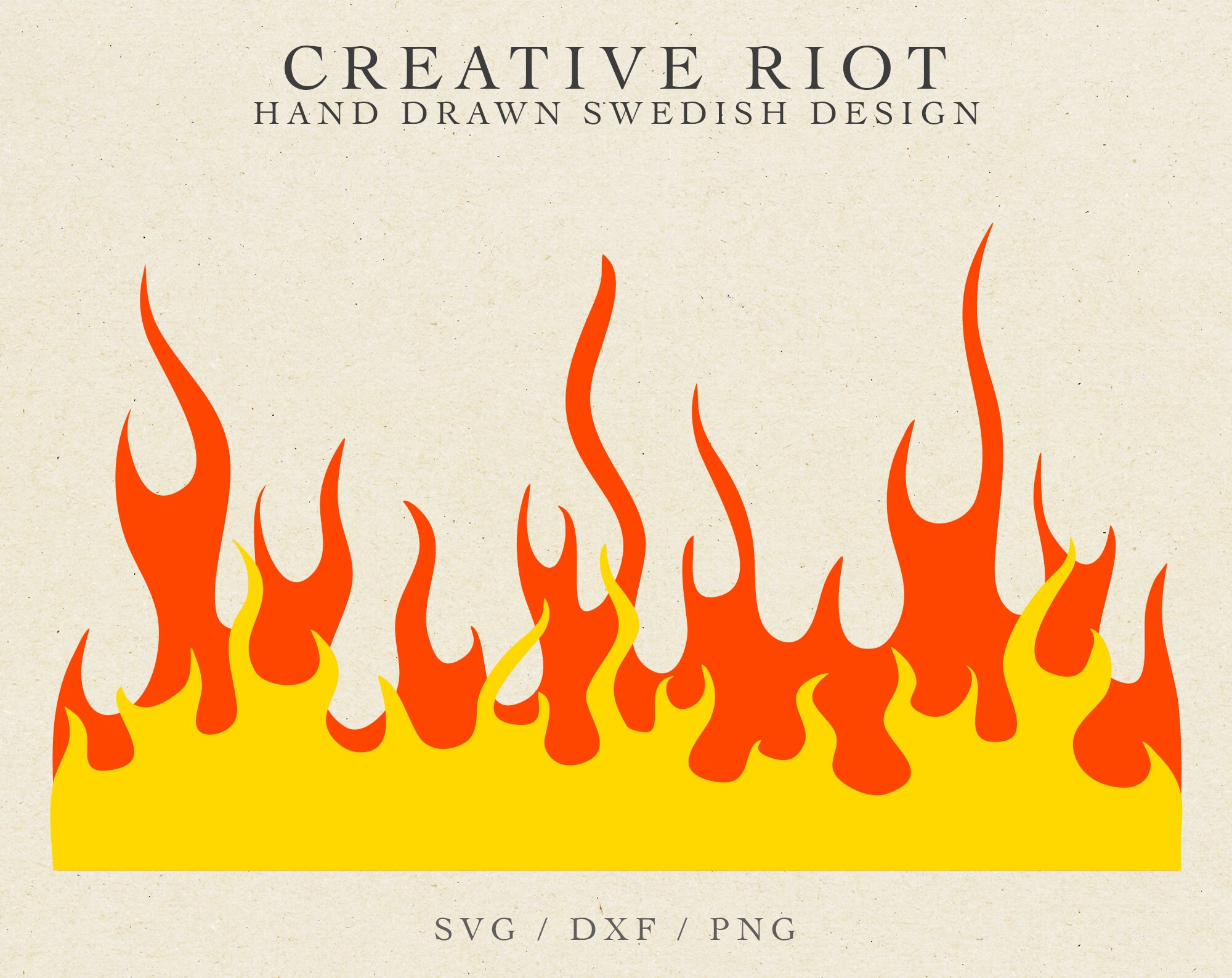 FLAMES SVG Fire Svg File Cricut Flames Svg Flame Cut File | Etsy