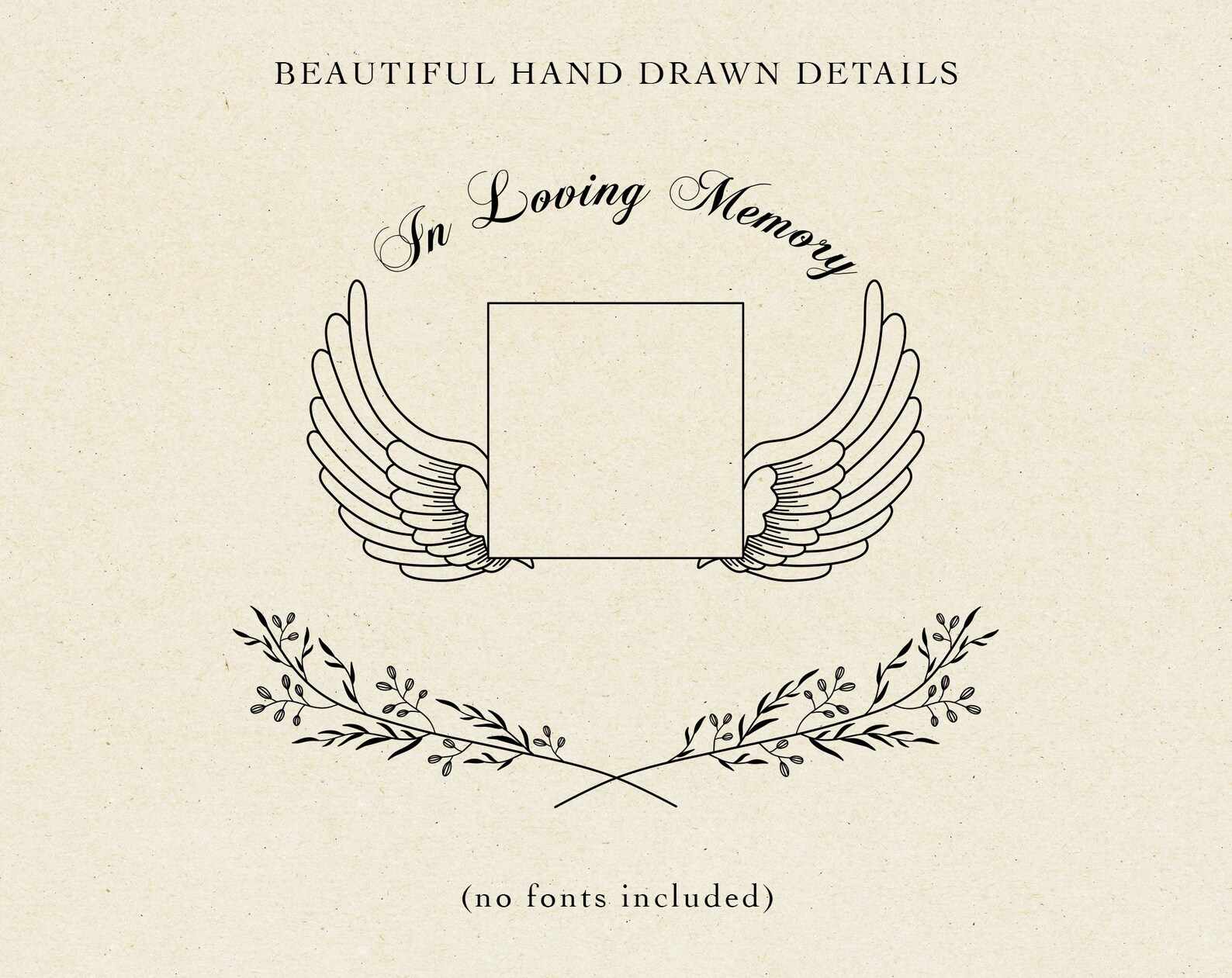 IN LOVING MEMORY Memorial Svg Angel Svg Funeral Svg - Etsy Australia