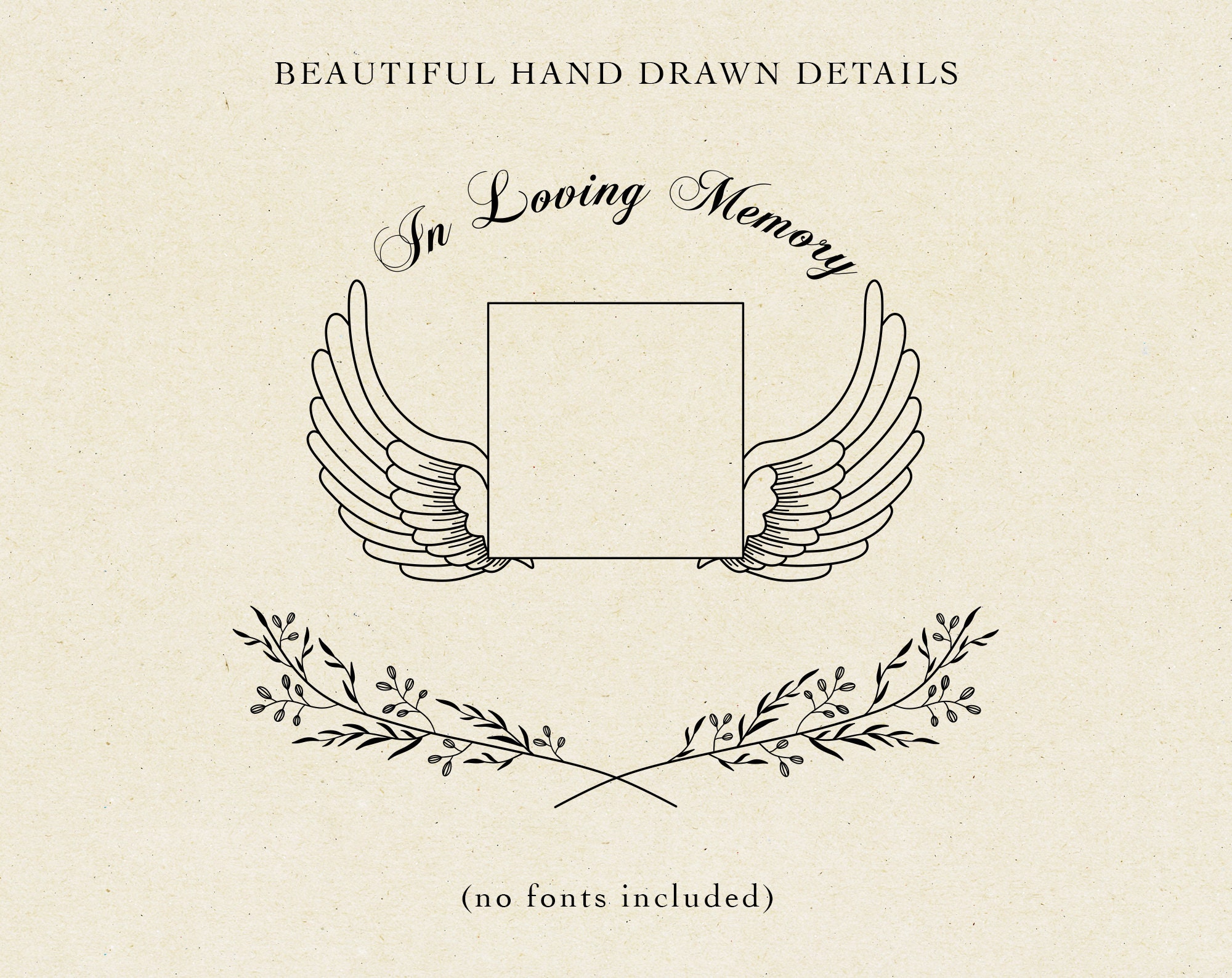 IN LOVING MEMORY Memorial Svg Angel Svg Funeral Svg - Etsy Australia