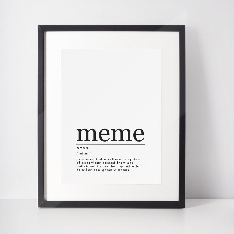 Meme Decor - Etsy