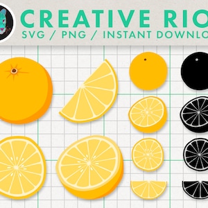 ORANGE SVG - Orange Clipart, Orange Print File, Fruit Svg, Cricut ...