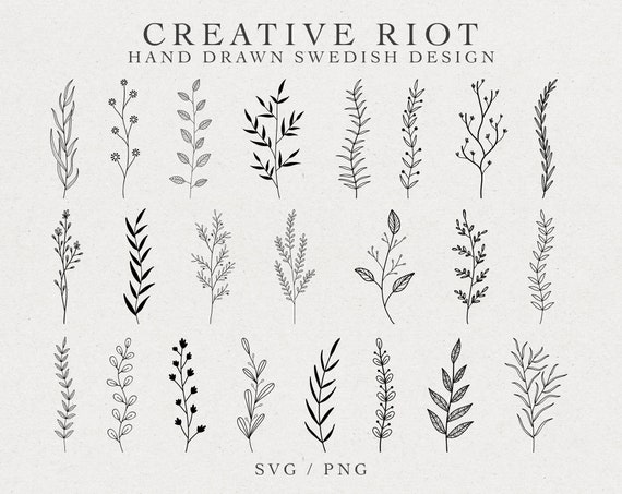 LEAF BUNDLE SVG Commercial Use Svg Cricut Svg File Leaves - Etsy Canada