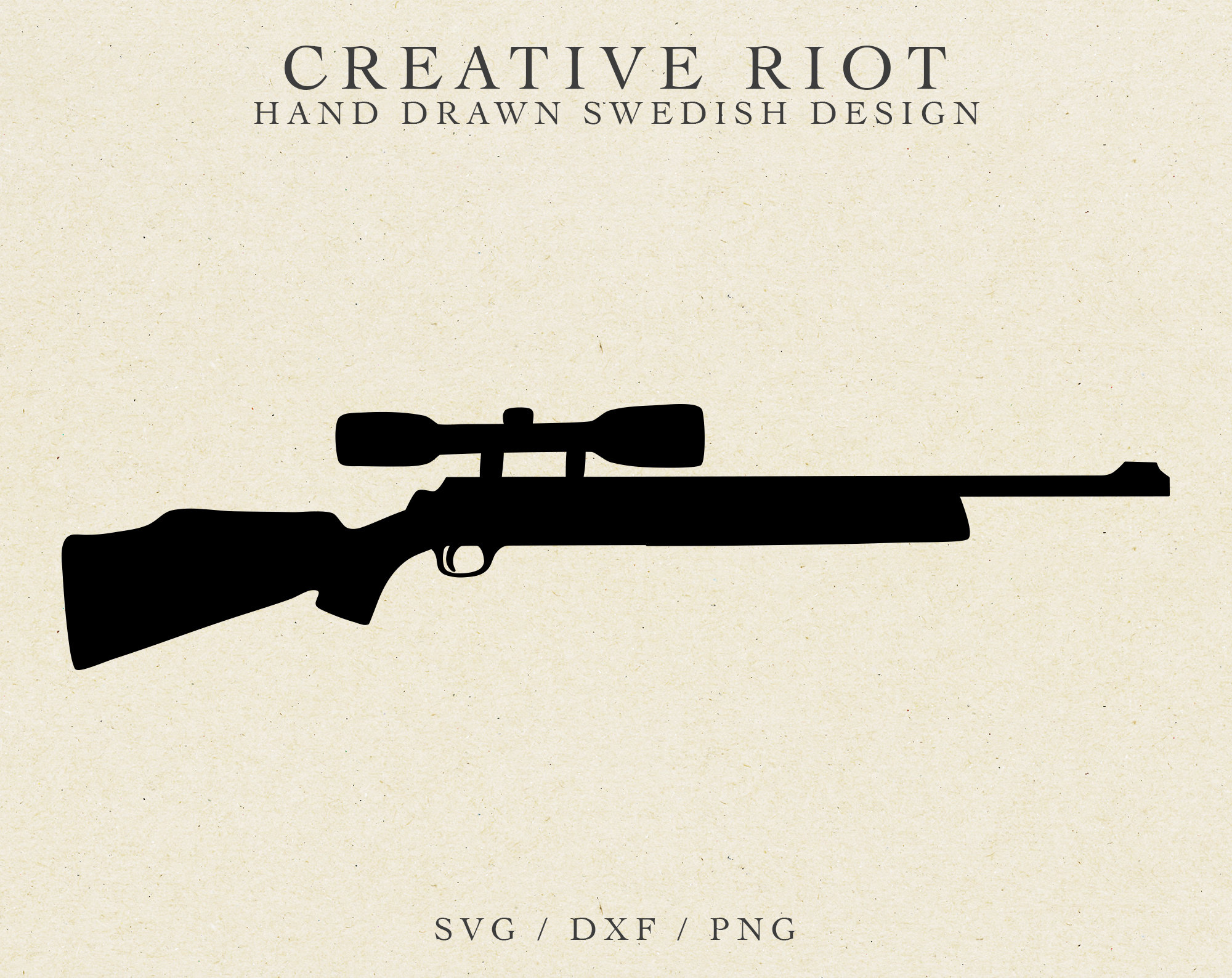 HUNTING RIFLE SVG Commercial Use Svg Rifle Svg File Deer - Etsy India