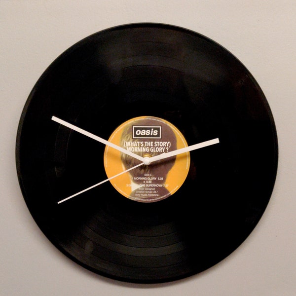 Vinyl Record Clock - Etsy