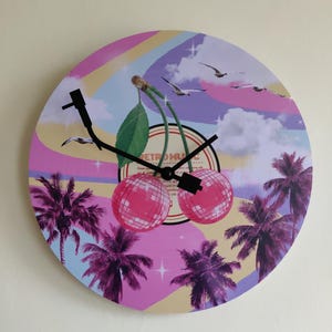 Vinyl Record Wall Clock 12 LP With Record Player Tonearm Style Clock ...