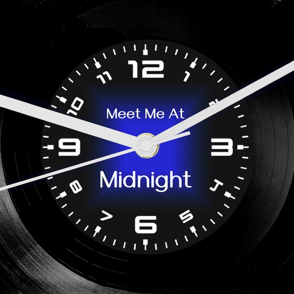 Midnights Vinyl Clock - Etsy