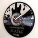 12 Inch Laser Cut Vinyl Record Wall Clock Laser Cut When Words Fail ...