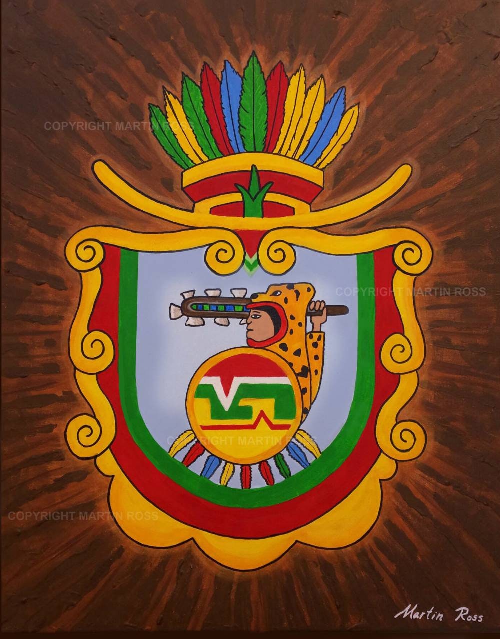 Escudo De Guerrero | Etsy