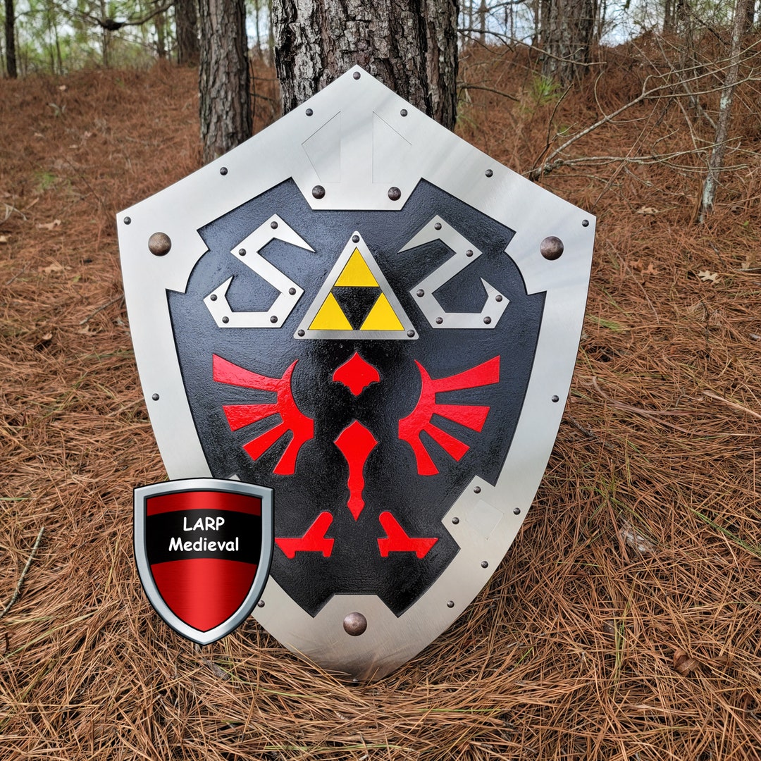Dark Link Legend of Zelda Hylian Shield Tears of the Kingdom A Link ...