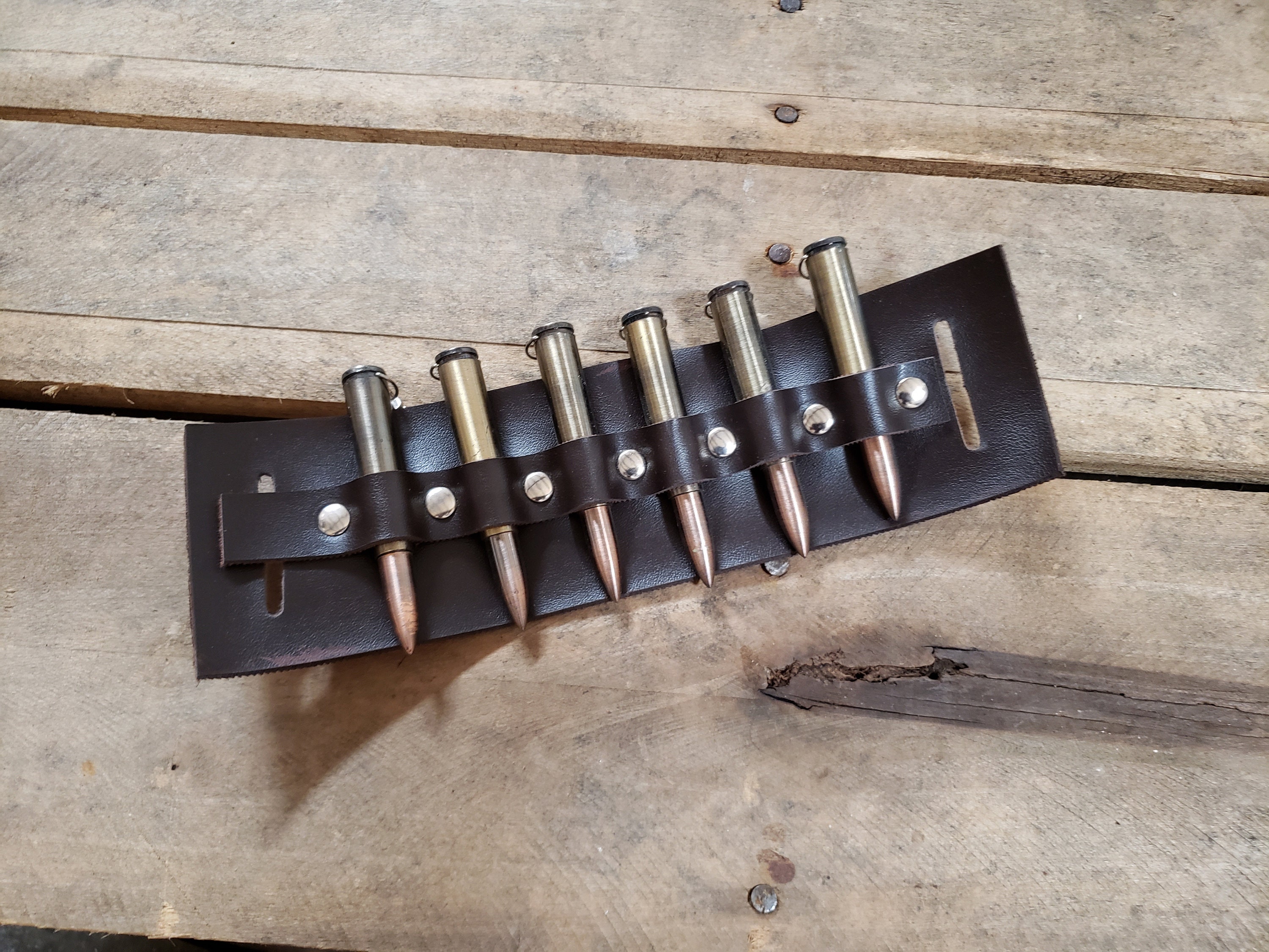 Steampunk Bandolier Utility Belt Attachment Leather Ammo | Etsy