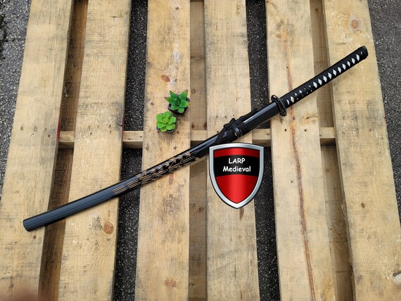 Japanese Anime Samurai Ninja Bamboo Scabbard 1090 High Carbon | Etsy