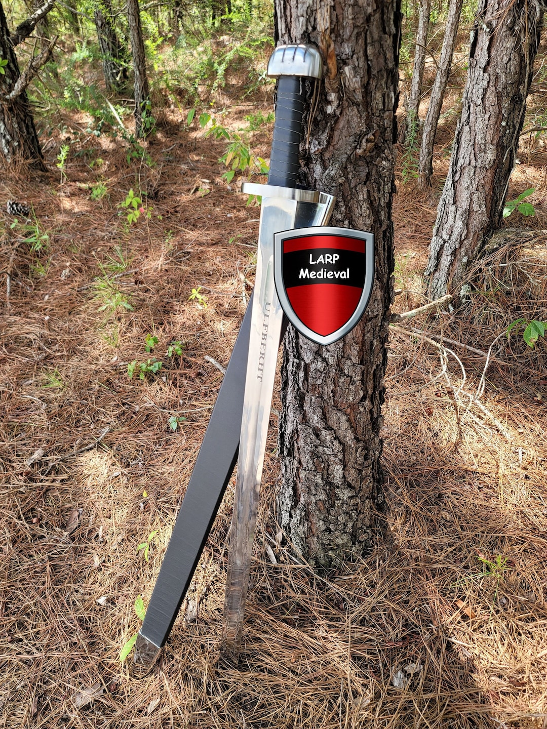 Ulfberht Viking Sword Battle Ready Full Tang Peened Historical ...