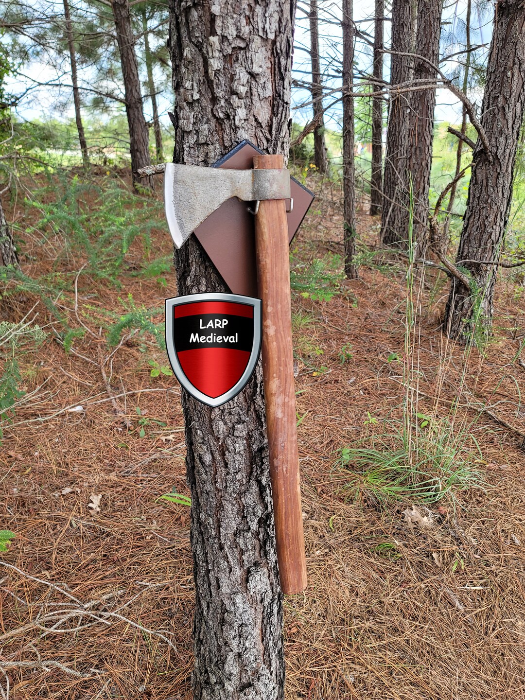 Norse Berserker Viking Warrior Axe Hand Forged High Carbon Steel With ...