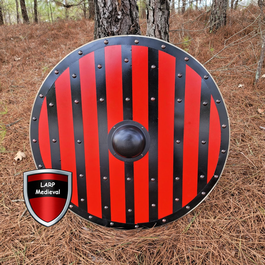Steel Plated Norse Ragnar Lothbrok Viking Shield Nordic Authentic ...