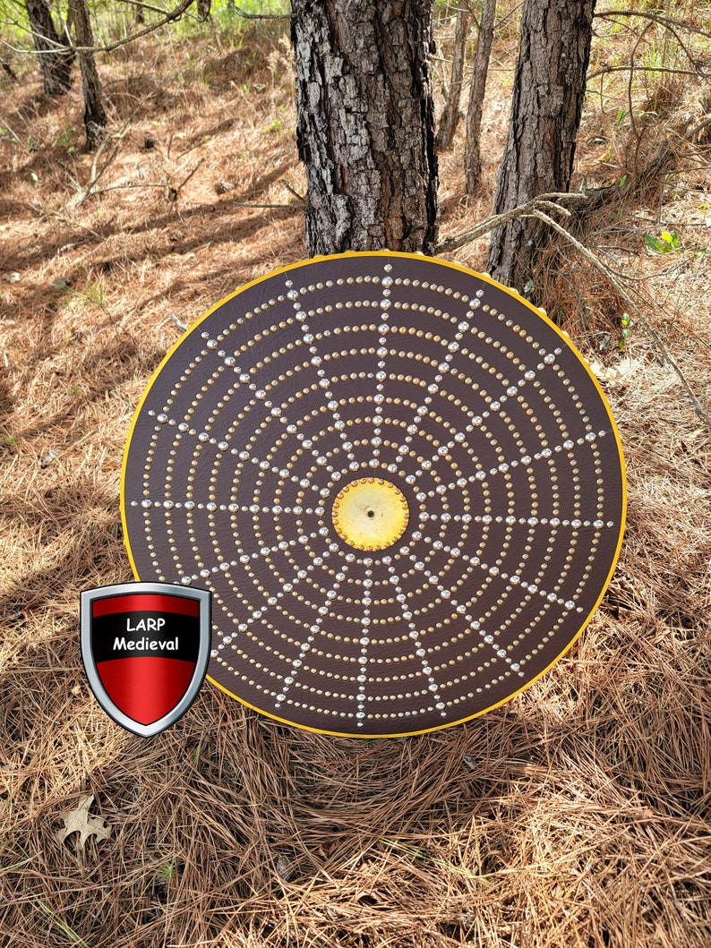 Scottish Targe Highland Warrior Medieval Shield With Spike - Etsy