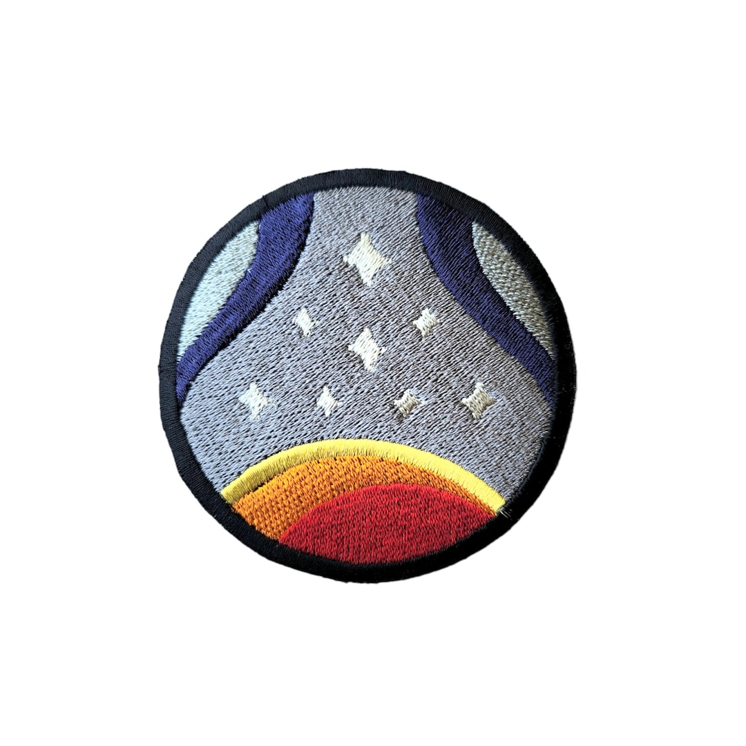 Embroidered Starfield Inspired Iron on Sew Applique Patch Super Hero ...