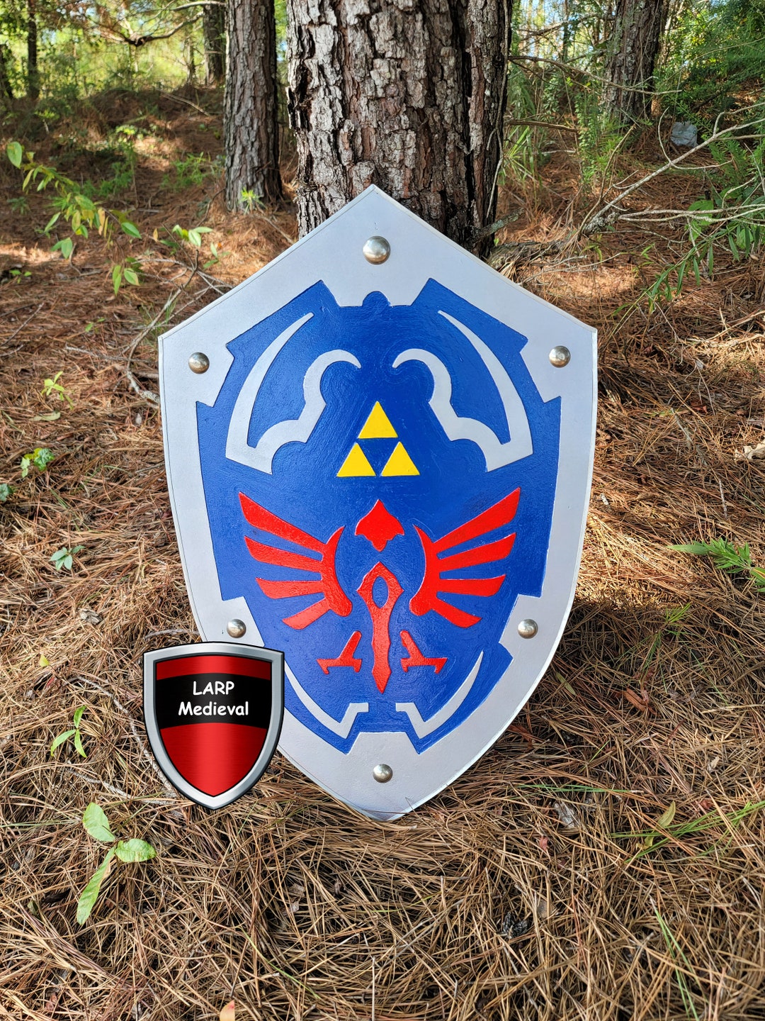 The Legend of Zelda Twilight Princess Inspired Hylian Shield Curved ...