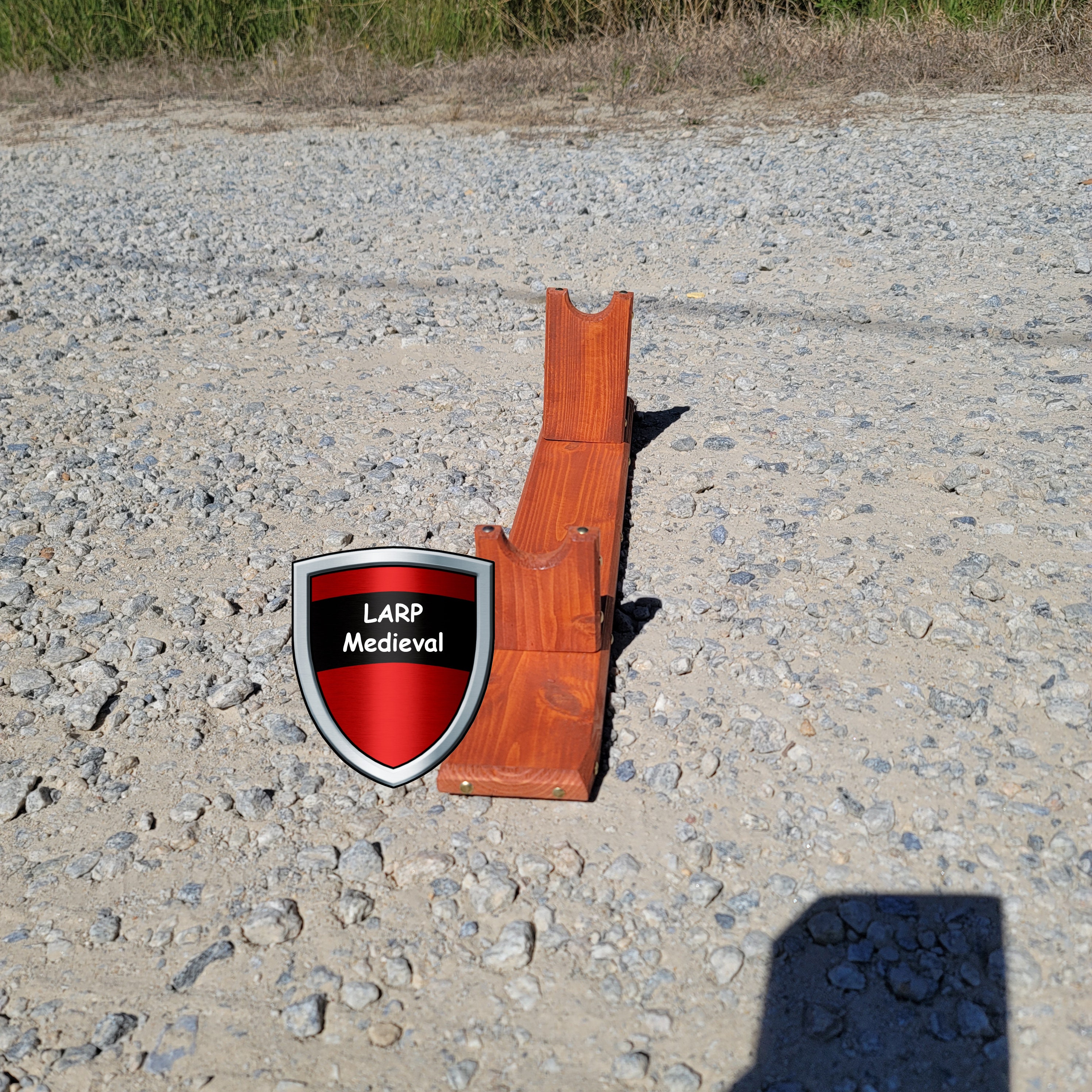 Handmade Polished Hardwood Table Top Axe Sword Display Stand - Etsy